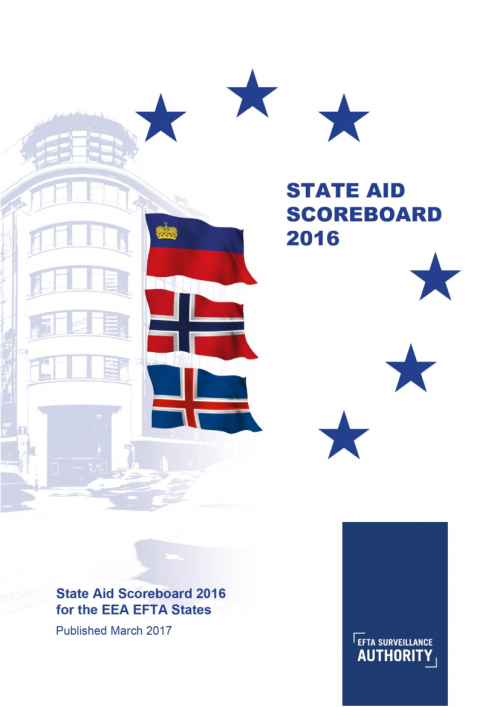 State Aid Scoreboard 2016 | EFTA Surveillance Authority
